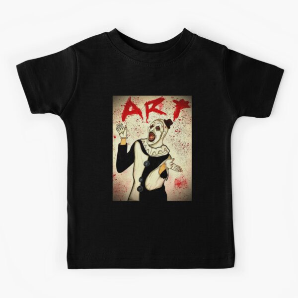 "Terrifier Art The Clown, Terrifier 2, Terrifier " Kids T-Shirt for ...