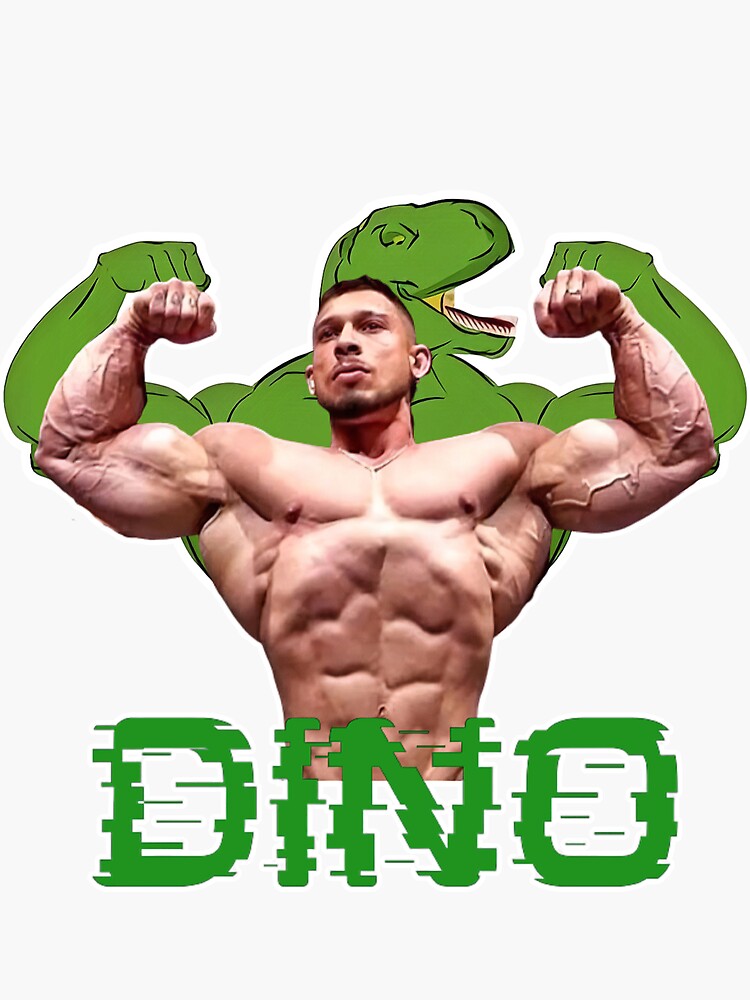 "Ramon Dino MrOlympia Bodybuilding" Sticker for Sale by Gymrat-life ...