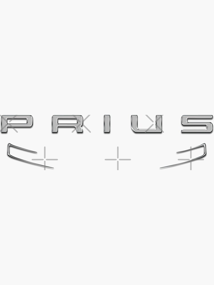 "Prius Car" Sticker for Sale by digitalgifts22 | Redbubble