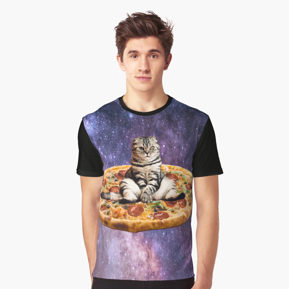 "Pizza Cat in Space" Apron for Sale by MeowMerch | Redbubble
