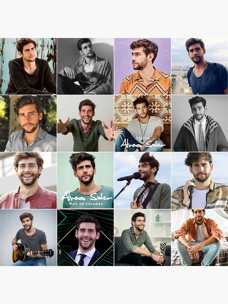 "Alvaro Soler Spanish-German singer Creative Square Photo Collage ...