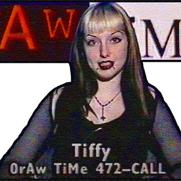 "rAwTiMe Tiffy" Sticker for Sale by Badagascar | Redbubble