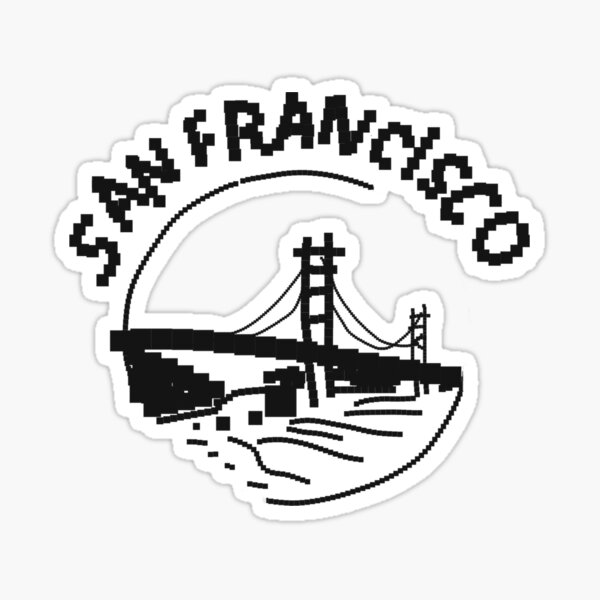 "SAN FRANCISCO" Sticker for Sale by Tukhvatshyna | Redbubble