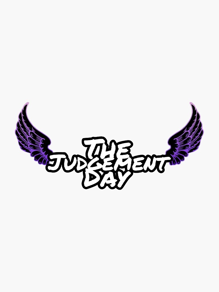 "Judgement Day Faded Sticker" Sticker for Sale by AkumaJojo | Redbubble
