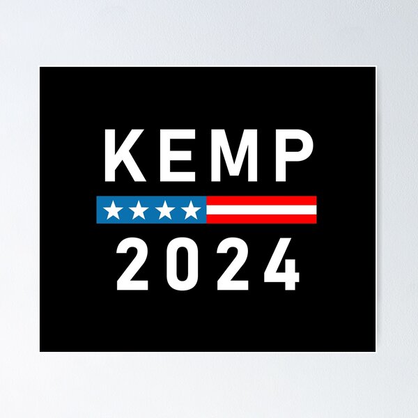 "Vote Brian Kemp 2024 Elect Kemp 2024" Poster for Sale by Lincoln Bone ...