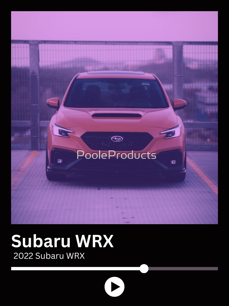 "JDM Subaru Impreza 2022 Subaru WRX" Sticker for Sale by PooleProducts ...