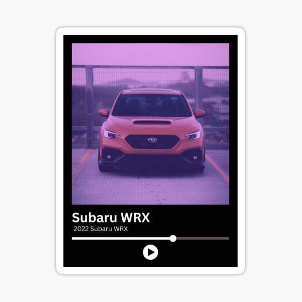 "JDM Subaru Impreza 2022 Subaru WRX" Sticker for Sale by PooleProducts ...