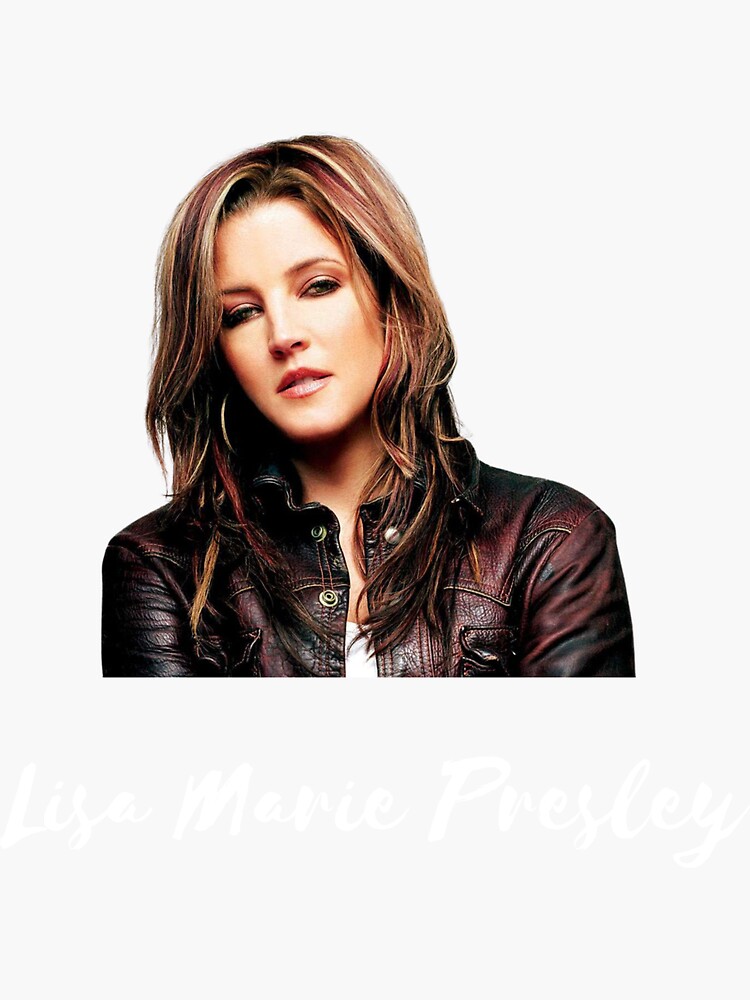 "RIP lisa marie presley, lisa marie presley" Sticker for Sale by ...