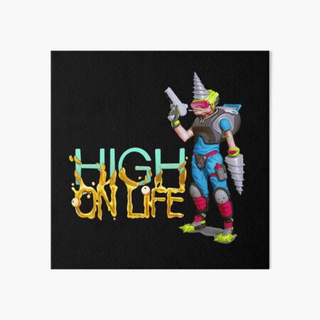 "High on life- Game" Art Board Print for Sale by Paul-Richarson | Redbubble
