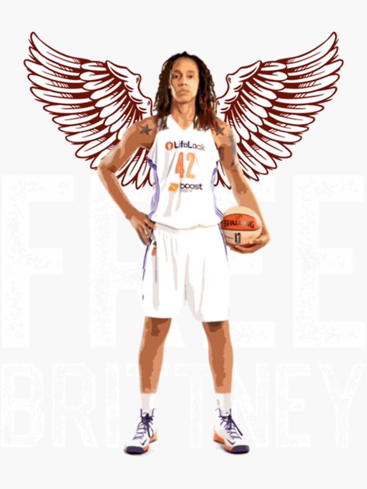 "Free Brittney Griner - Brittney Griner - freebg - wearebg " Sticker ...