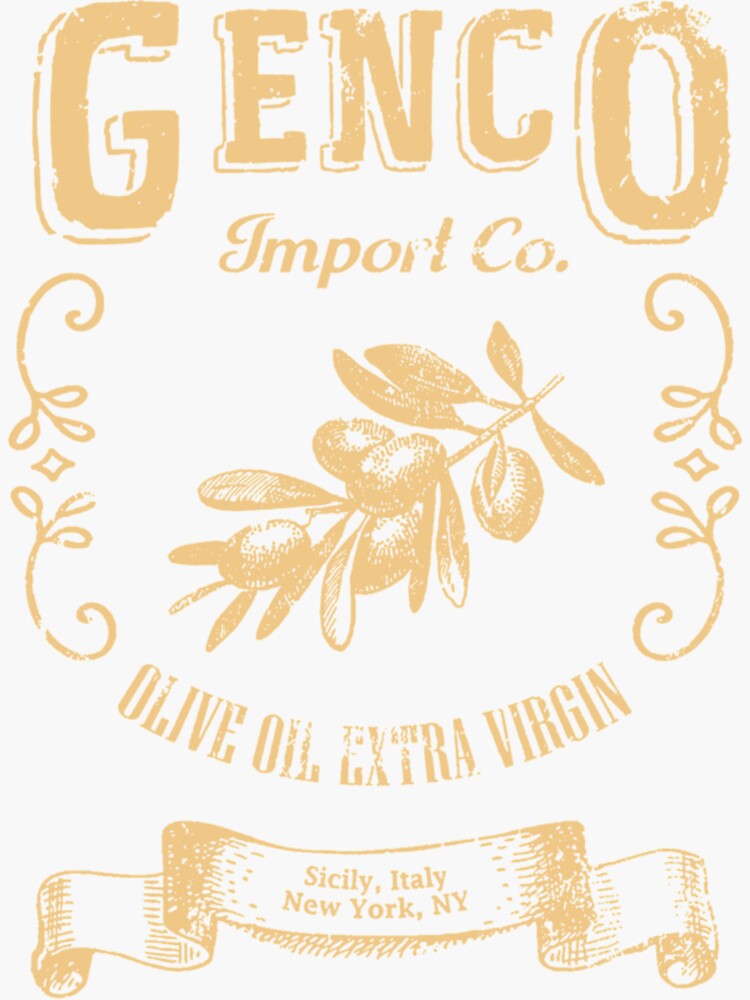 "Genco import god father al pacino art " Sticker for Sale by oiego261 ...