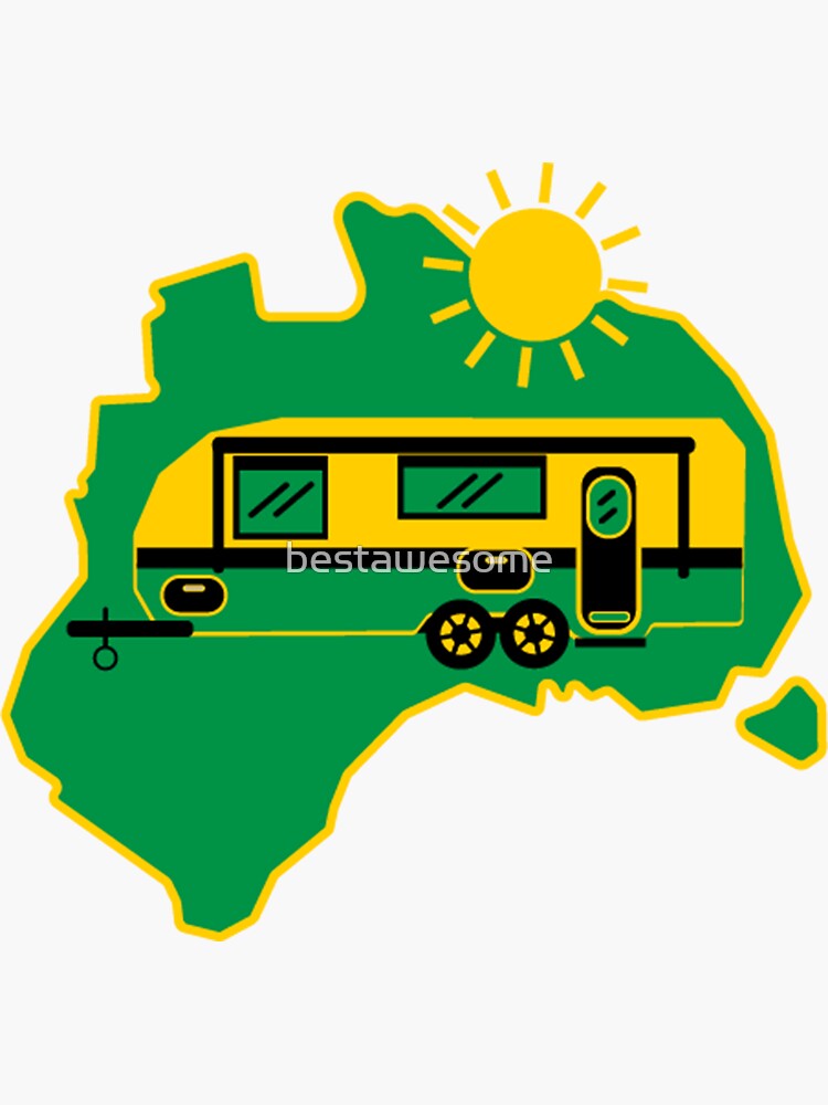 "Australian Aussie Caravan Gifts | Australian Caravan | Birthday ...