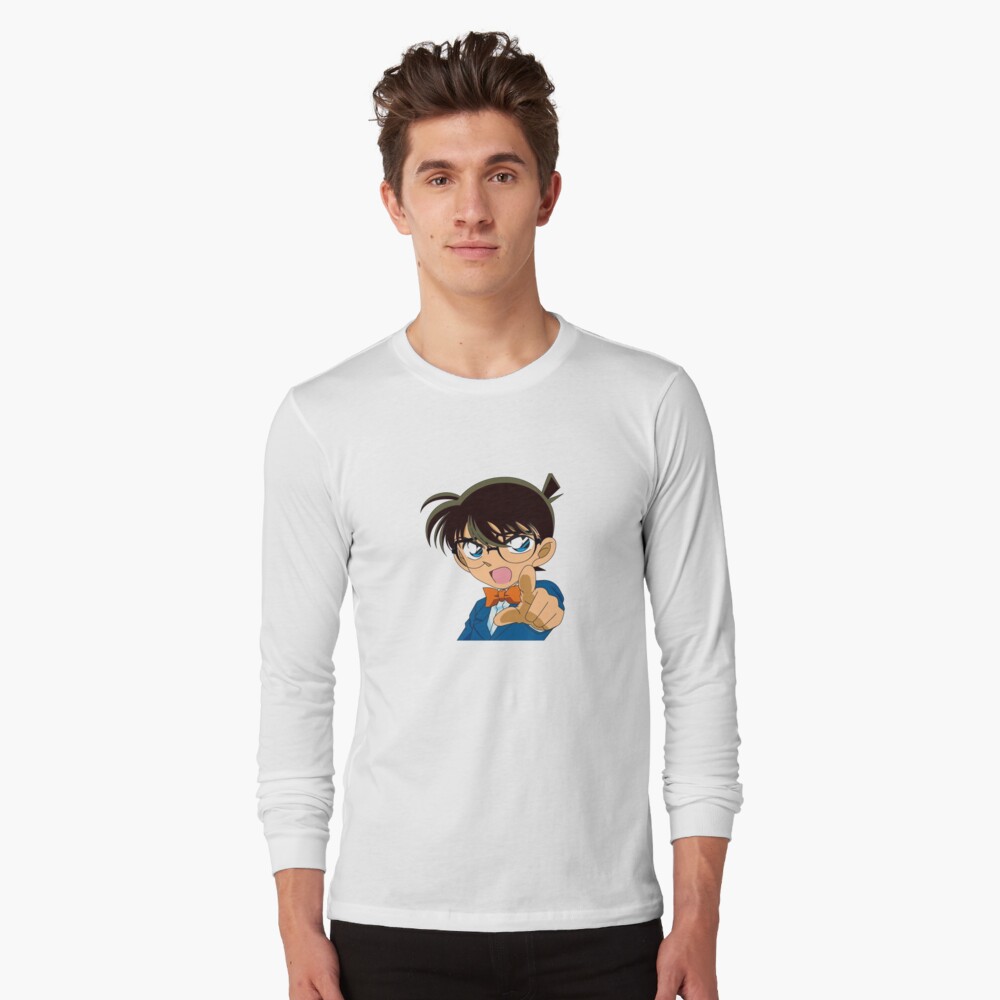 "pointing conan boy" Sticker for Sale by JaimeSkiles | Redbubble