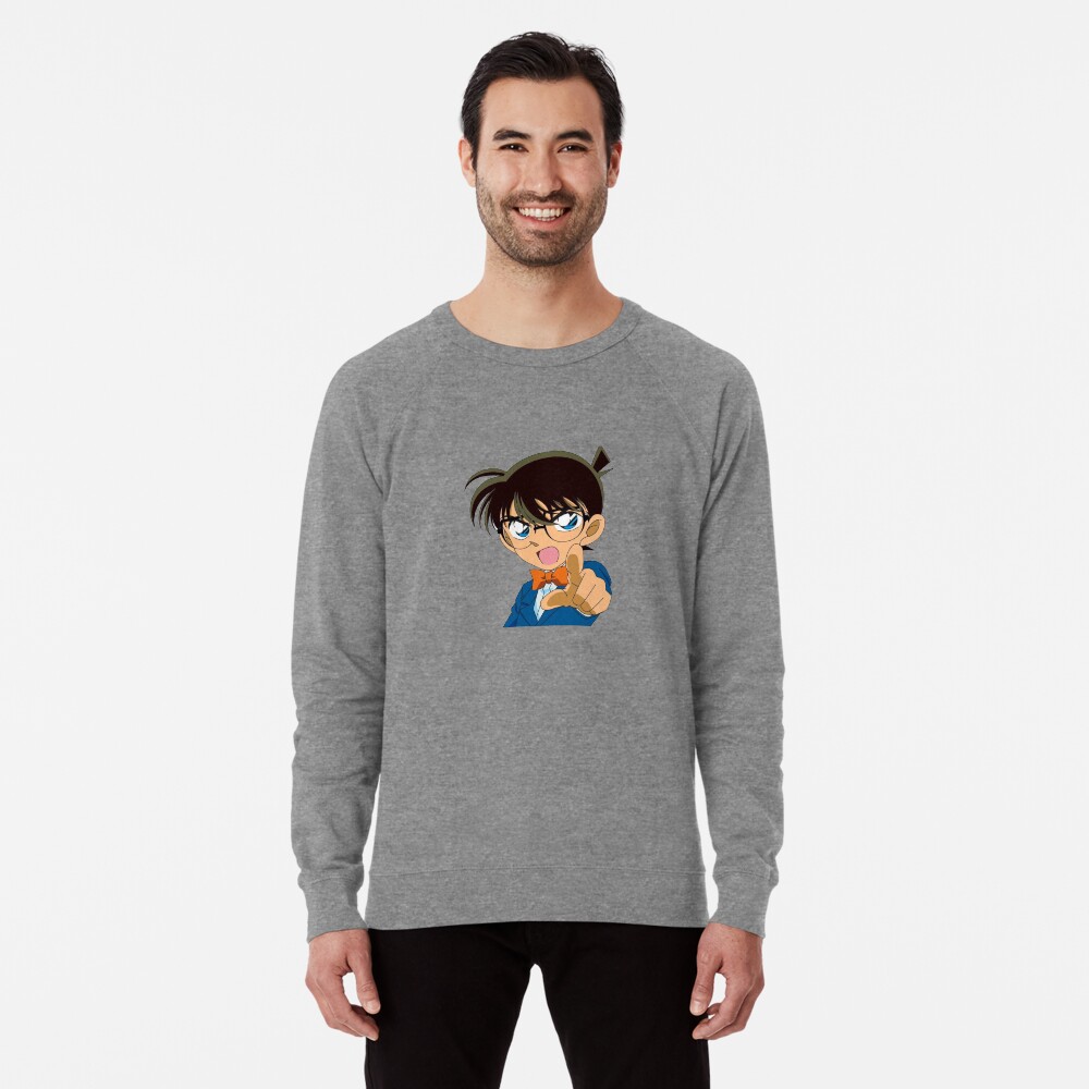 "pointing conan boy" Sticker for Sale by JaimeSkiles | Redbubble