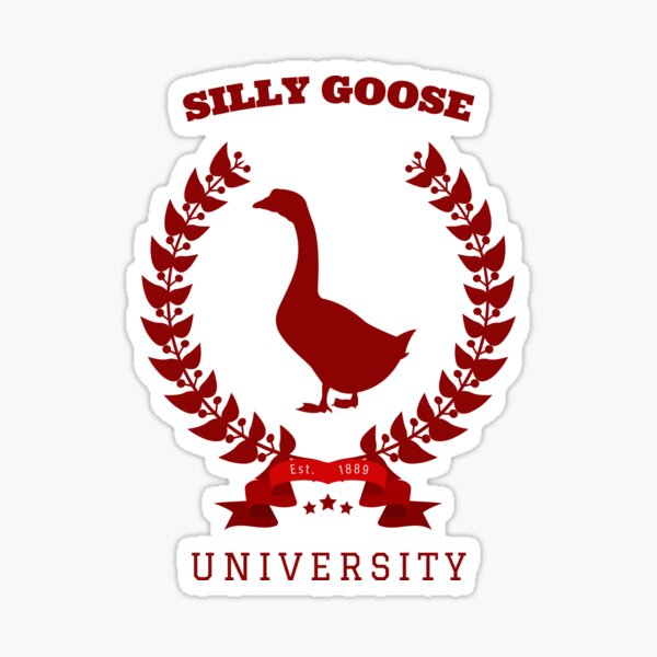 "Silly Goose University | Funny University Insignia | Funny College ...