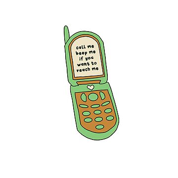 "Call Me Beep Me If You Want To Reach Me Kim Possible Inspired" Sticker ...