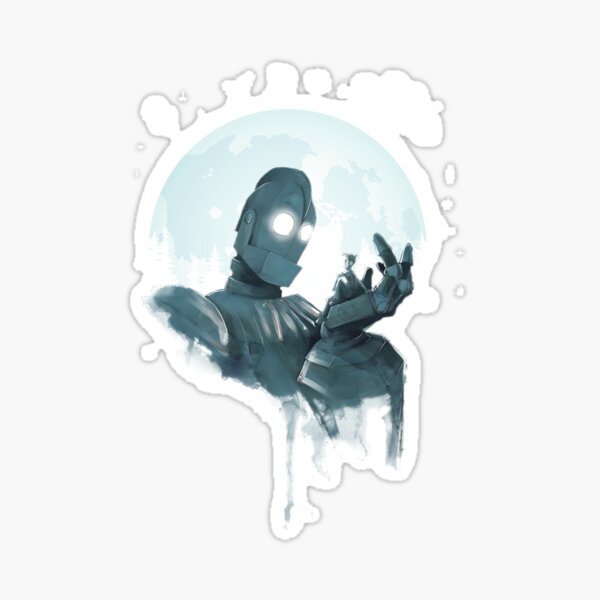 "Iron Giant" Sticker for Sale by Asdella | Redbubble