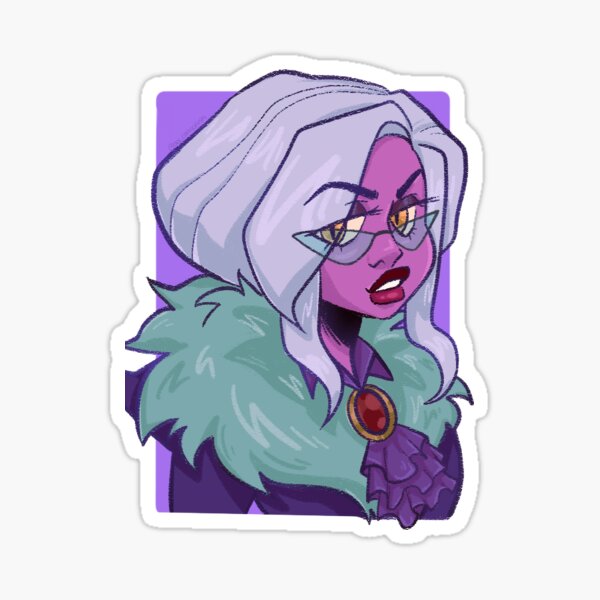 "Big Mama" Sticker for Sale by Obs-Cartoonish | Redbubble