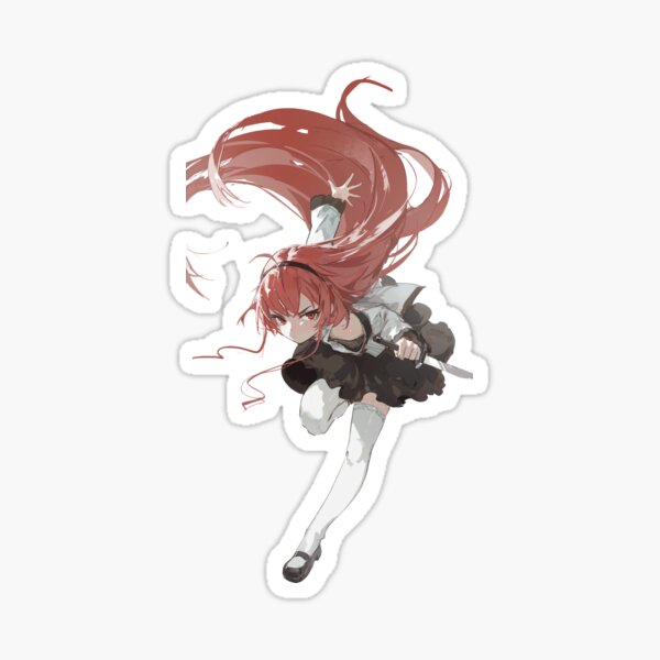 "Erin Attacks Mushoku Tensei: Jobless Reincarnation Inspired Sticker ...