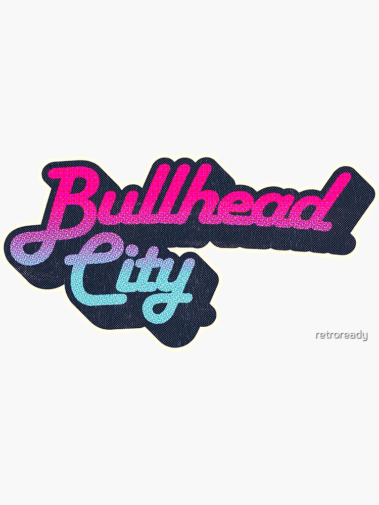 "Bullhead City, AZ | Retro Streamline" Sticker for Sale by retroready ...