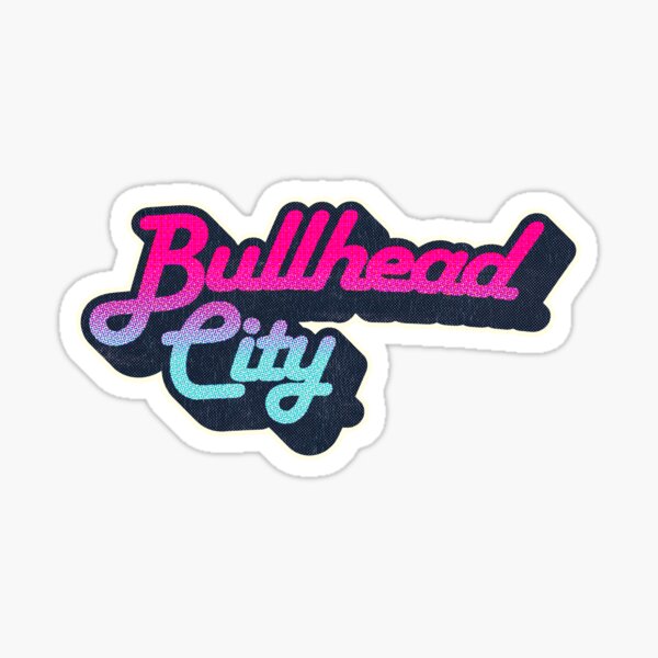 "Bullhead City, AZ | Retro Streamline" Sticker for Sale by retroready ...