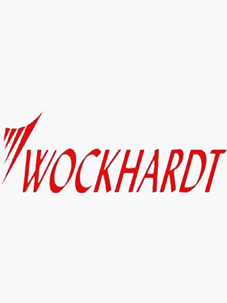 "Wockhardt" Sticker for Sale by rikanth | Redbubble