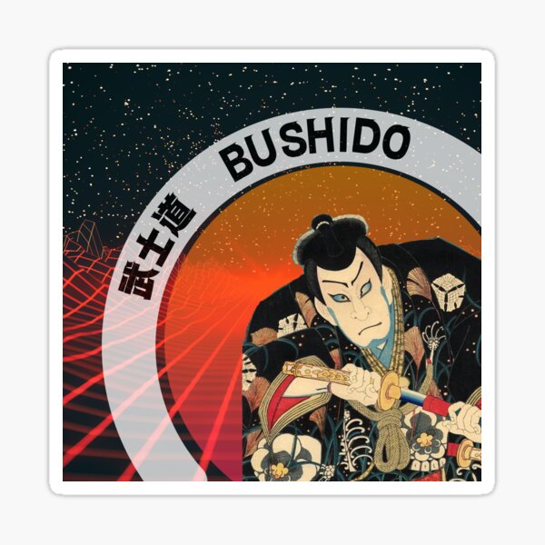 "Bushido The Way of The Warrior" Sticker for Sale by MuayThaimania ...