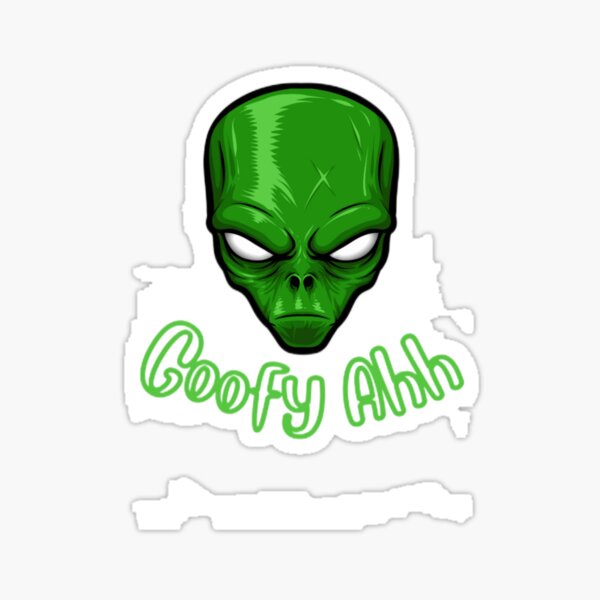 "Goofy Ahh" Sticker for Sale by Suberodesignsz | Redbubble