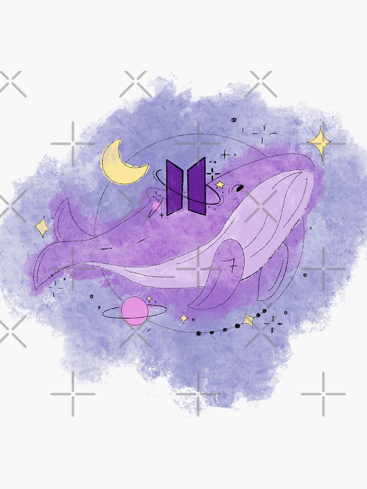 "BTS Whalien 52" Sticker for Sale by CoolMadi | Redbubble