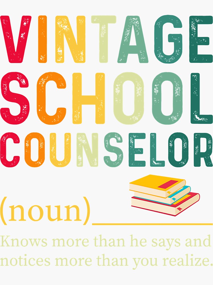 "National School Counseling Week School Counselor Definition" Sticker ...
