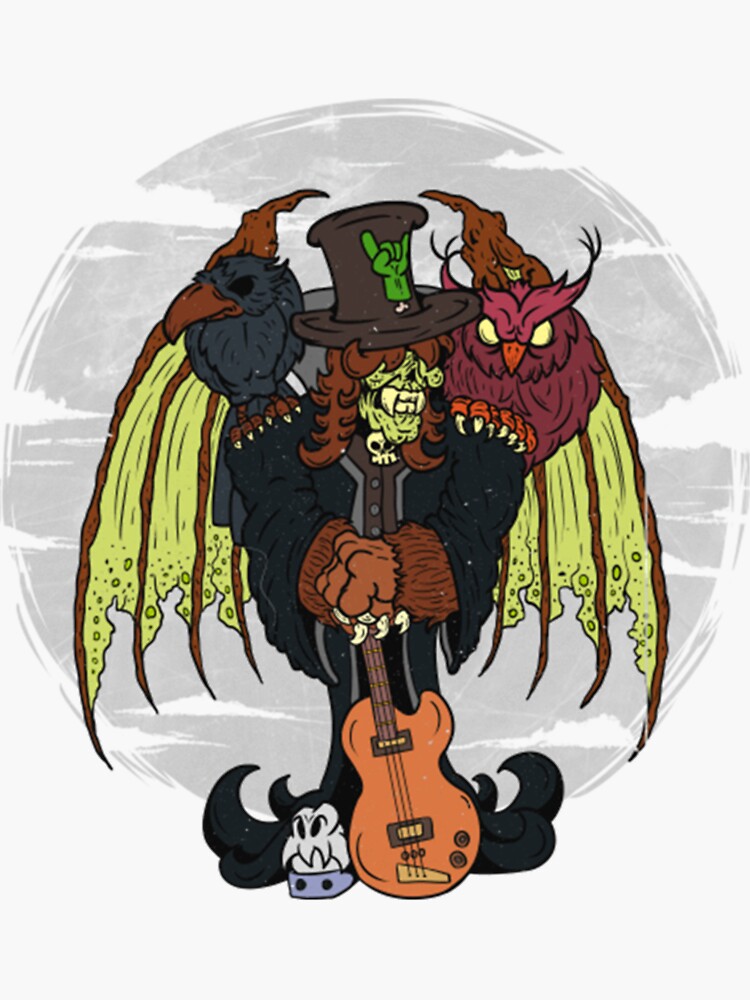 "Wise Owl Trickster Raven The wise and the trickster " Sticker for Sale ...