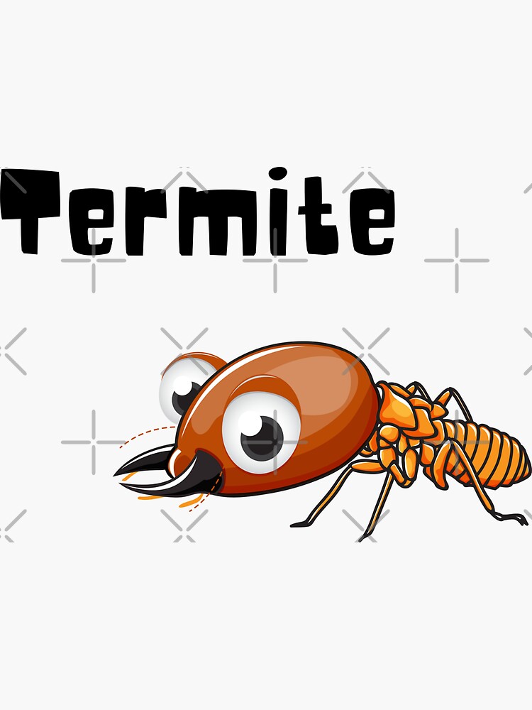 "Termite Word Art" Sticker for Sale by BaristaHero | Redbubble