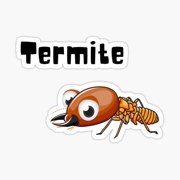"Termite Word Art" Sticker for Sale by BaristaHero | Redbubble