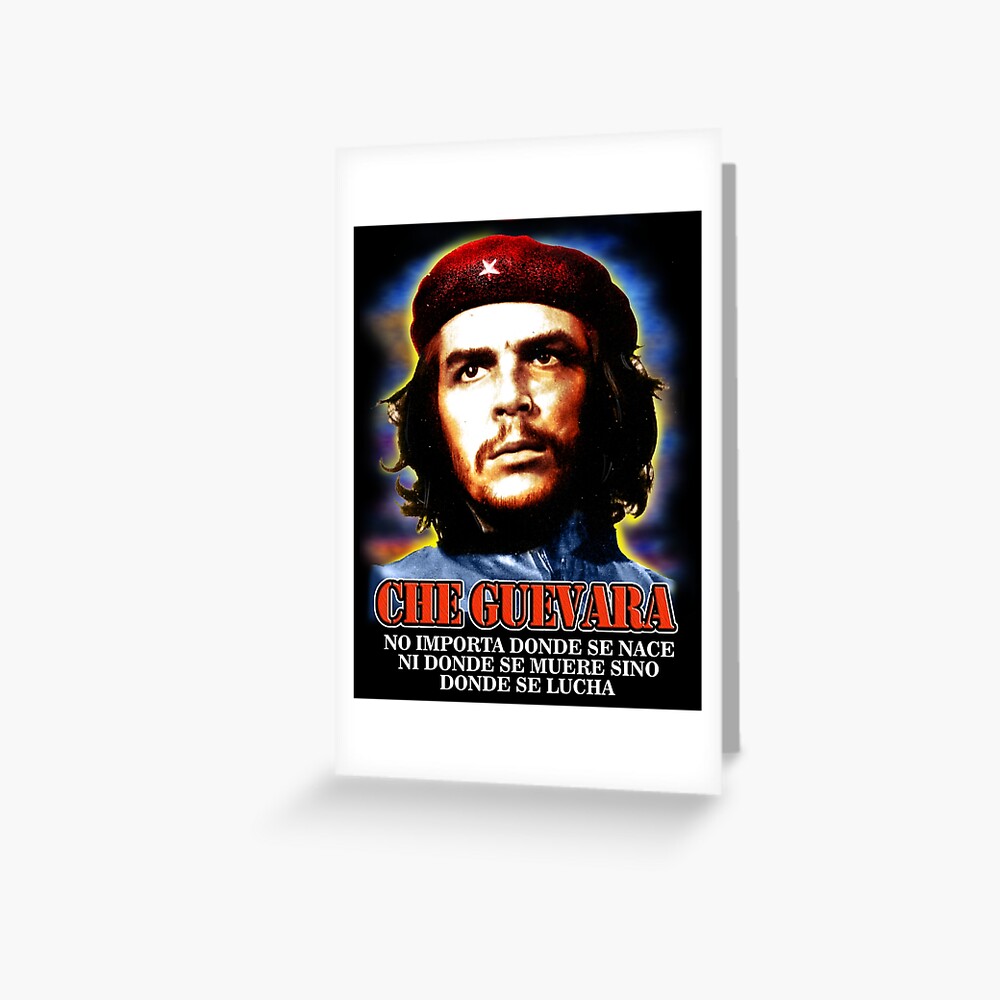 "Che Guevara" Greeting Card for Sale by LeoZitro | Redbubble