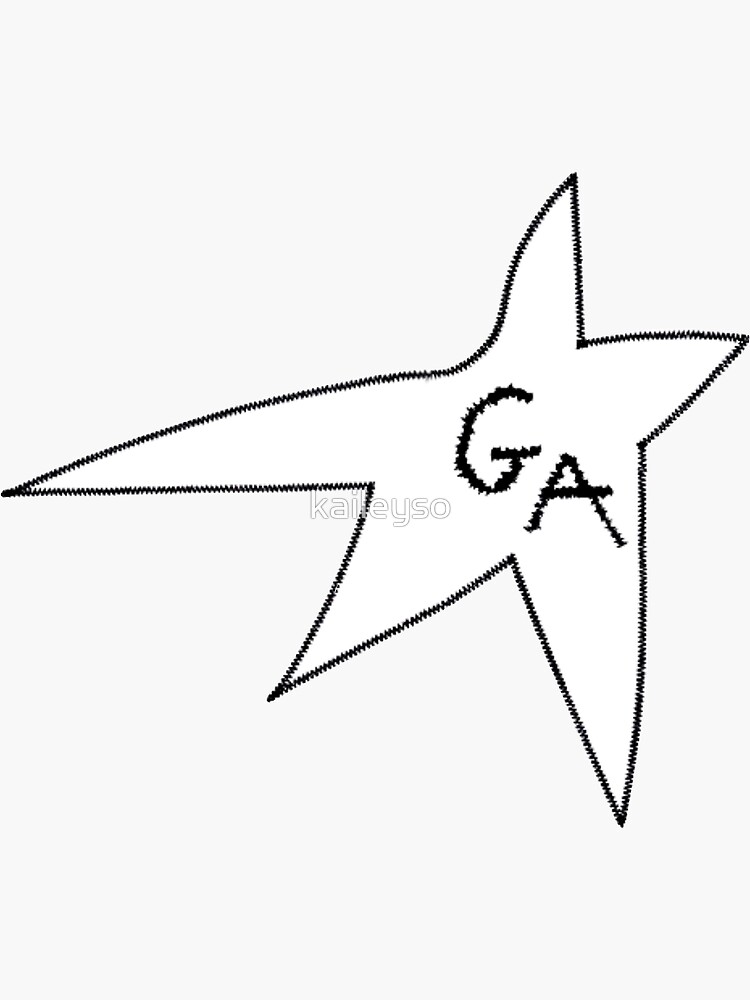 "GA Star - Gracie Abrams Sticker" Sticker for Sale by kaileyso | Redbubble