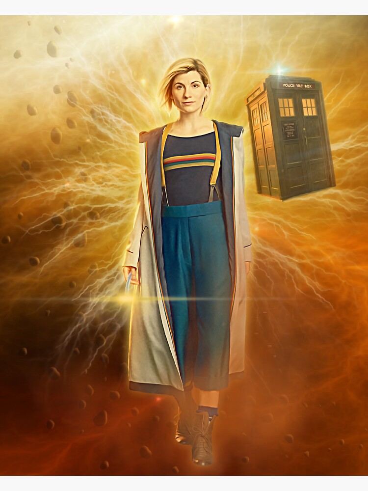 "13th Doctor" Sticker for Sale by MomentOfClass | Redbubble