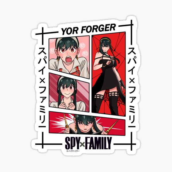 "SPY X FAMILY (YOR)" Sticker for Sale by POLARIS07 | Redbubble