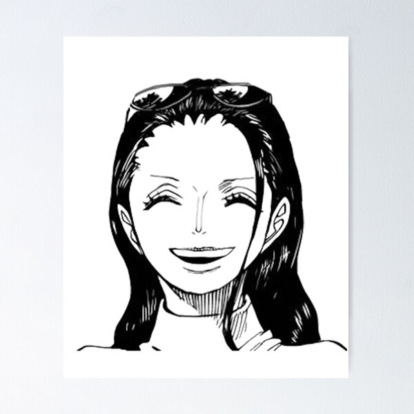 "nico robin, one piece" Poster for Sale by art-xl | Redbubble