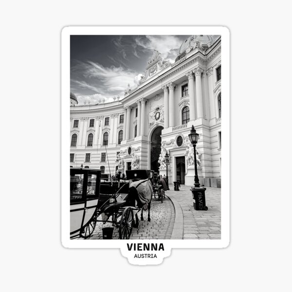 "Vienna City Austria Dorm Room Essentials Minimalist Poster Design ...
