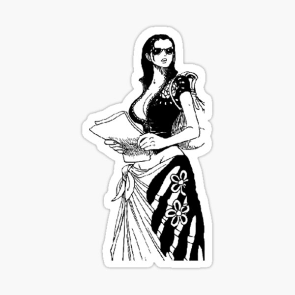 "nico robin one piece" Sticker for Sale by art-xl | Redbubble