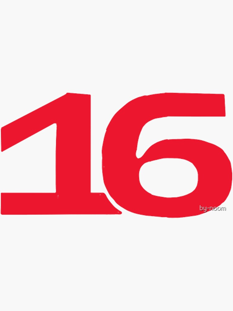"Charles Leclerc 16" Sticker for Sale by by-noom | Redbubble