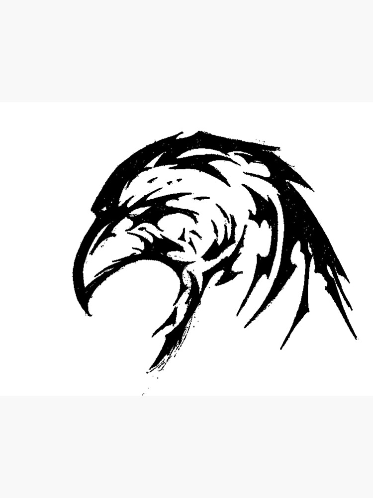 "Raven Stencil" Poster for Sale by lolhammer | Redbubble