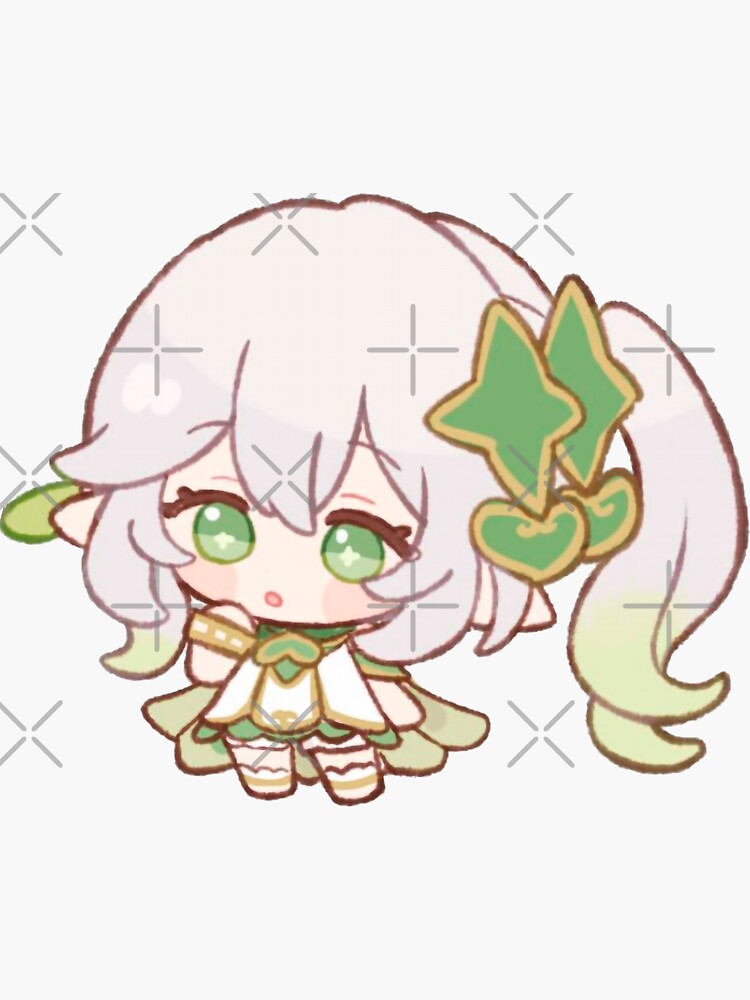"Nahida Chibi Kawaii - Genshin Impact" Sticker for Sale by Sara2806 ...