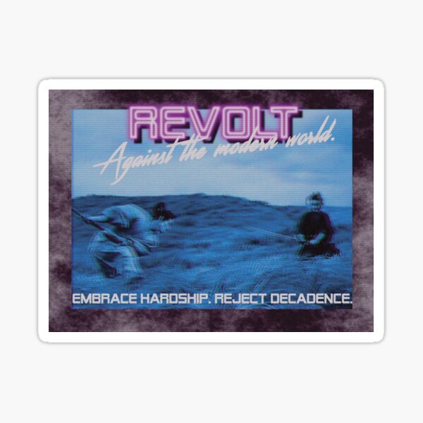 "Revolt" Sticker for Sale by AlexFilipe | Redbubble