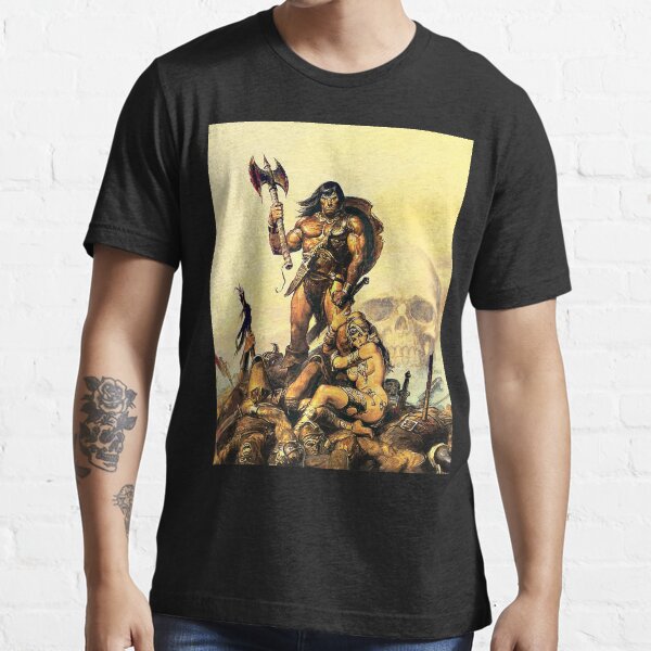 "Conan by Earl Norem" T-shirt for Sale by Lira-Studio7 | Redbubble ...