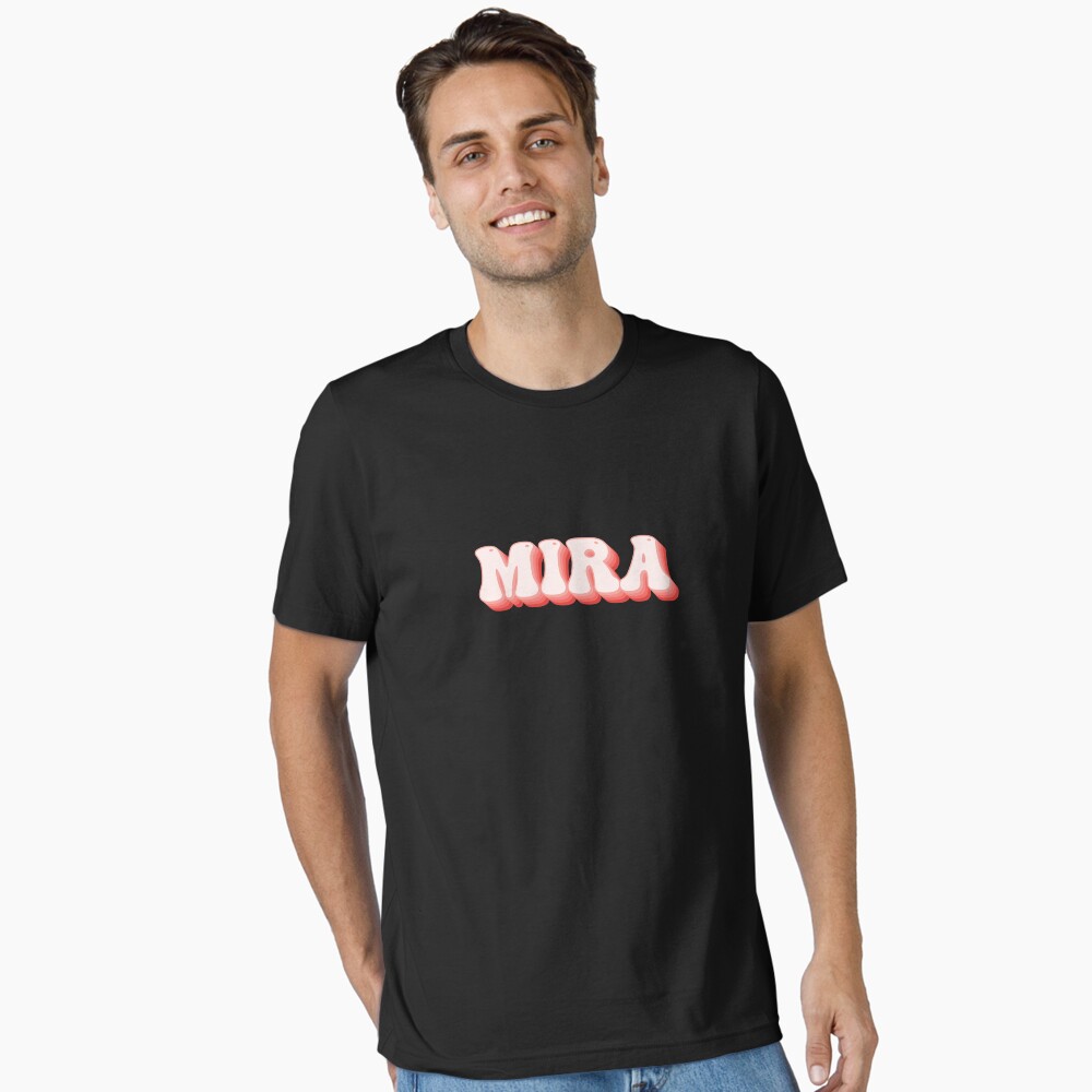 "Mira - Name" Sticker for Sale by kindxinn | Redbubble