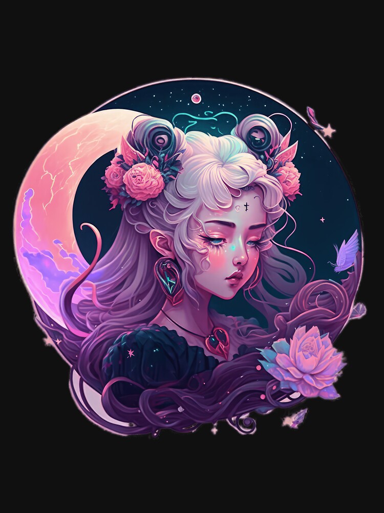 "Pastel Goth Woman - A Unique Design for Fans of Pastel Goth and Sailor ...