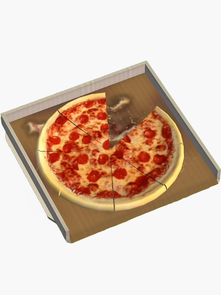 "Sims 2 Pizza" Sticker for Sale by StrangetownShop | Redbubble