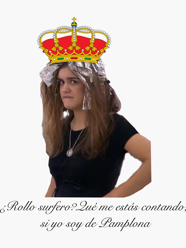 Pegatina «Amaia Romero de España, Rollo Surfero (OT)» de Nutriadam ...