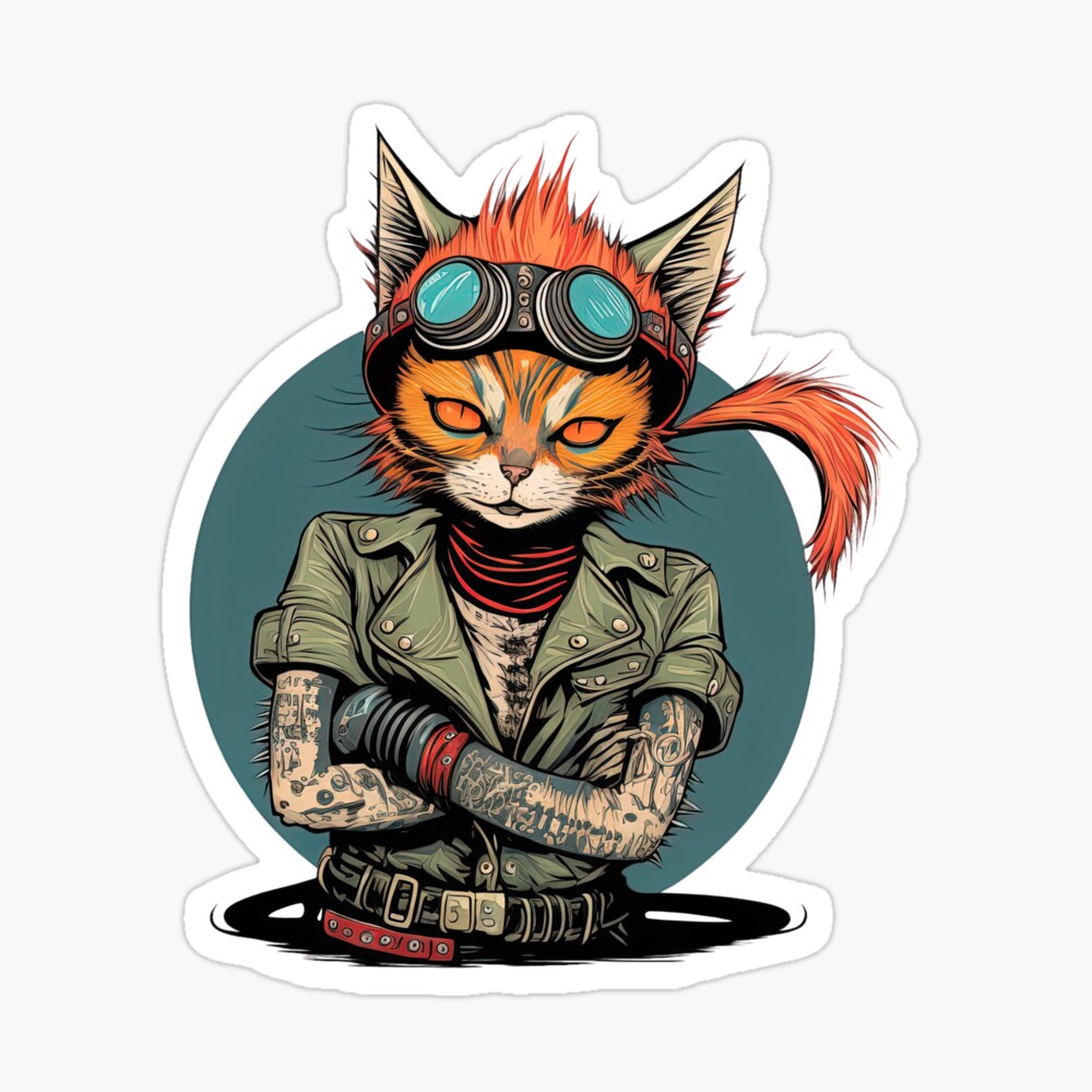 Punk Cat | atelier-yuwa.ciao.jp